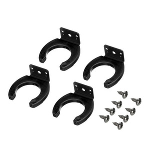 Microphone Holders Wall Mounted Mic Holder Microphone Hook Stands Black ...