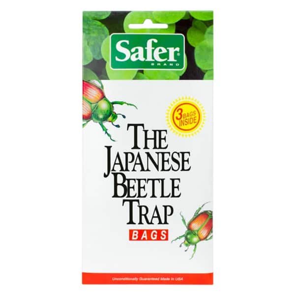 Safer 00102 The Japanese Beetle Trap Replacement Bags, 3-Pack - Bed ...