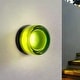 Rennnsan Modern Dome Dimmable LED Bathroom Vanity Light/Glass Dimple ...