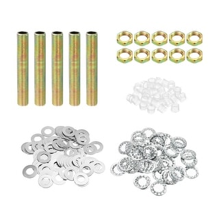1set 1/8IP Thread Lamp Pipe Kit Nuts Washers Fasteners Assortment - Bed ...