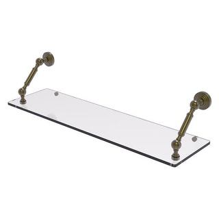 Allied Brass Waverly Place Collection 30 Inch Floating Glass Shelf ...