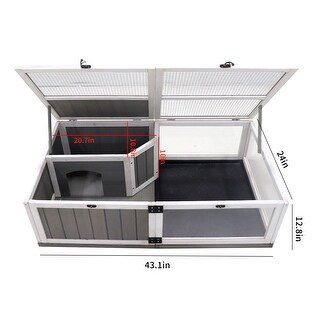 Wooden Turtle House -- Ideal for Your Beloved Tortoise - Bed Bath ...