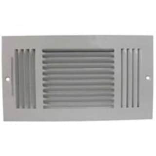ProSelect PS3WW10X100 8" x 10" Wall / Ceiling Register with Mounting ...