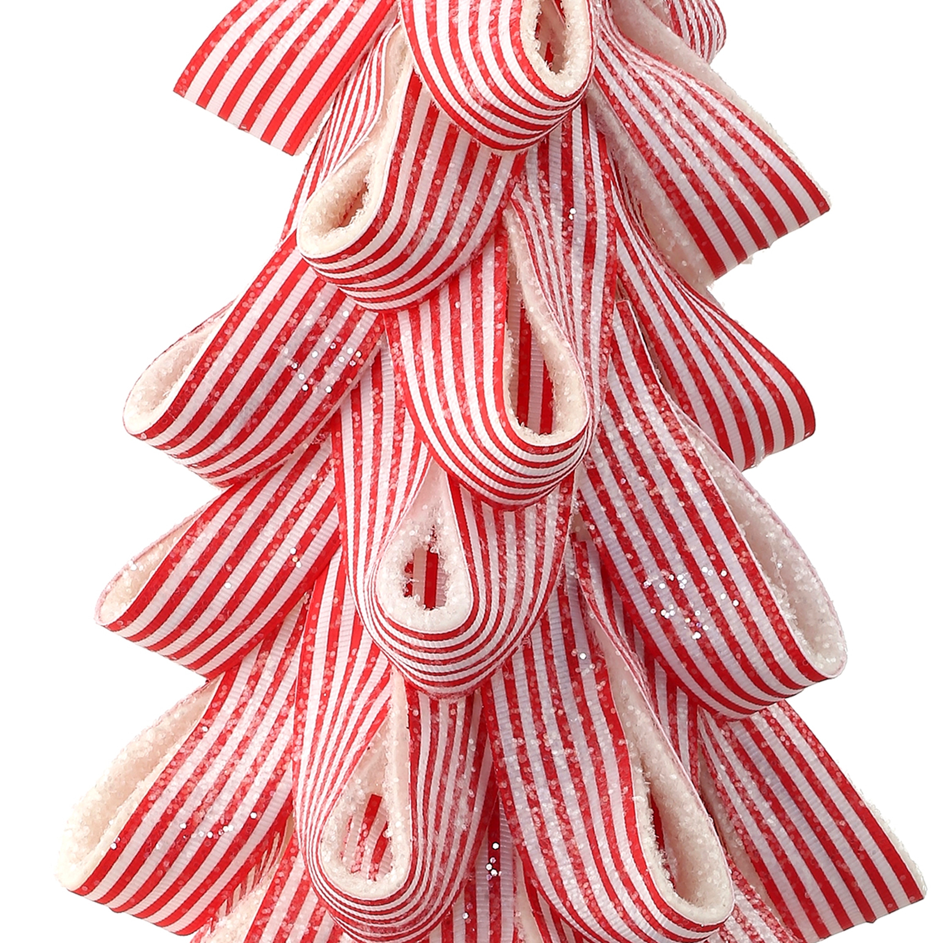 peppermint ribbon candy tree