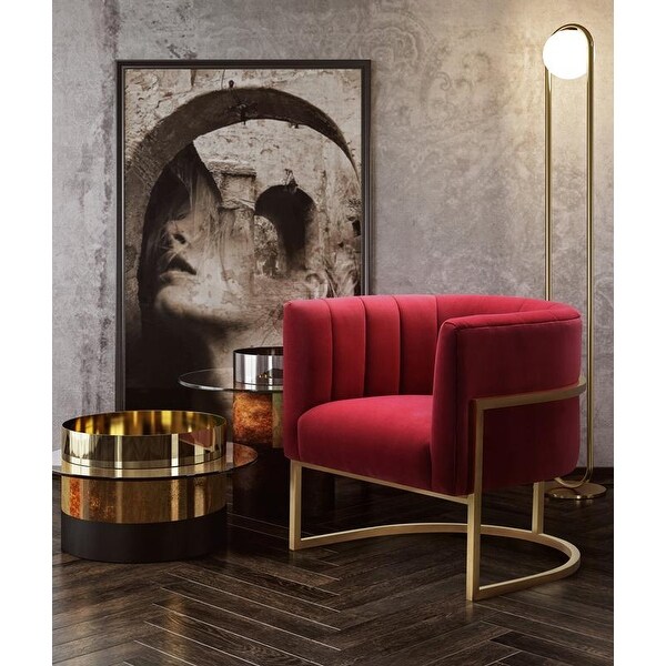 Magnolia velvet chair store