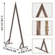 Wooden Rustic Triangle Backdrop Wedding Arch Stand Arbor Frame for ...