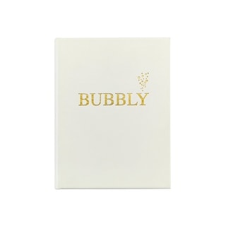 Graphic Image Bubbly Coffee Table Book, Leather, Ivory - Bed Bath ...