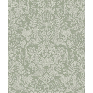 Loxley Leaf Botanical Textured Non-Pasted Wallpaper – 396in x 20.8in ...