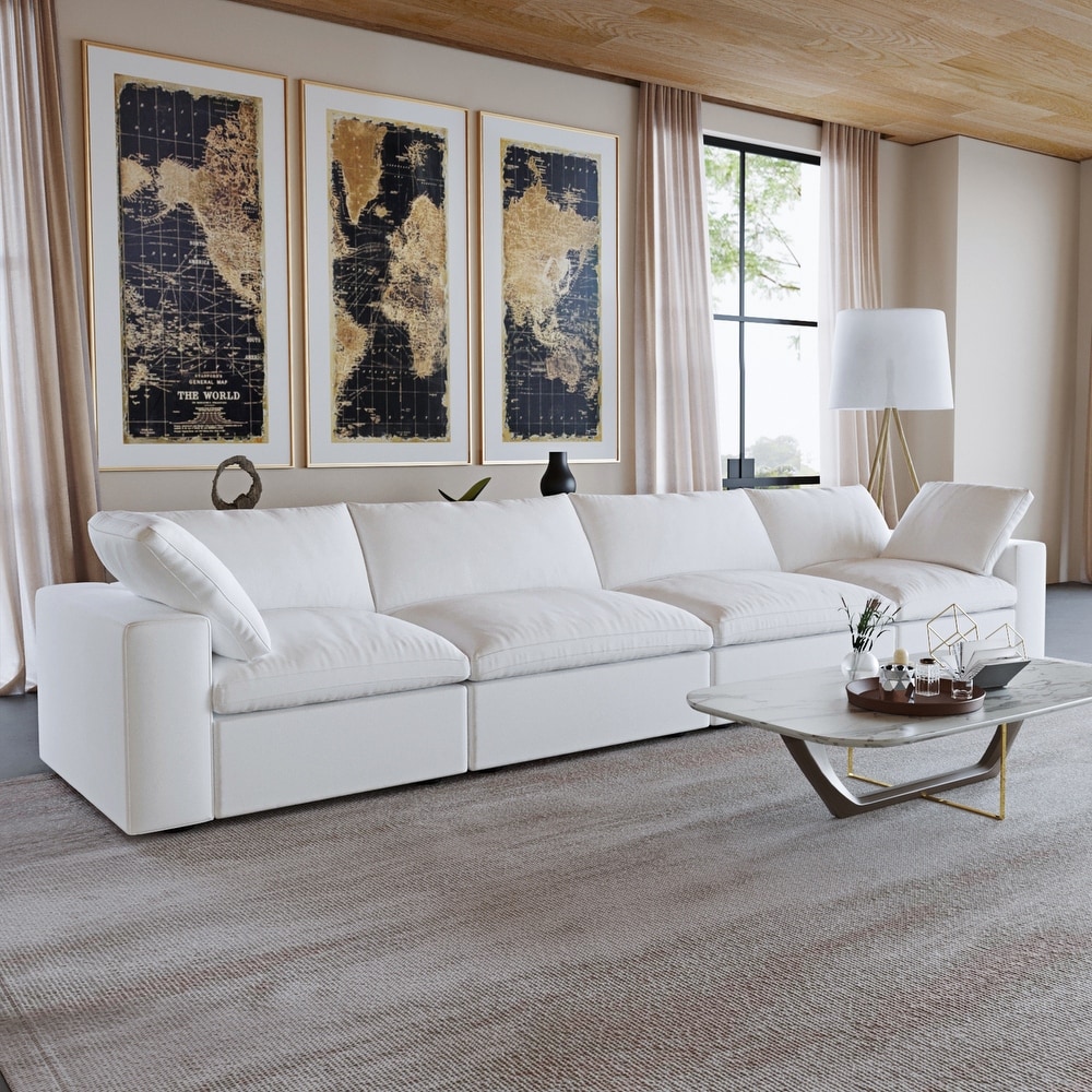 White Curved Sectional Sofas - Bed Bath & Beyond