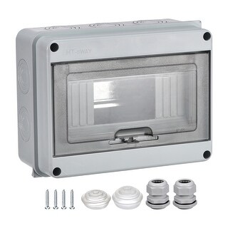 8 Way Circuit Breaker Box IP65 Distribution Protection Box ...