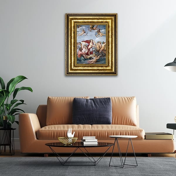 The Triumph of Galatea by Raphael Giclee Print Oil Painting Gold Frame ...