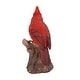 Hi-Line Gift MOTION ACTIVATED SINGING CARDINAL STANDING STUMP - Bed ...