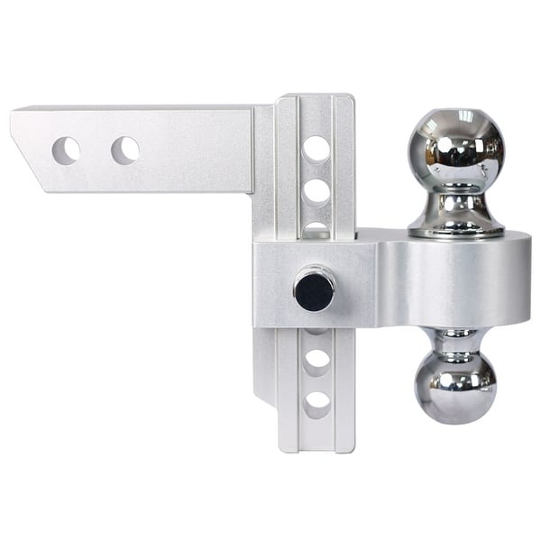 Adjustable Aluminum Trailer Hitch, 2" Receiver, precise or rapid 6 ...