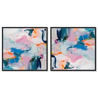 Enigma in Paint II Set Canvas Dopamine Art by Art Remedy - Bed Bath ...