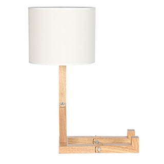 Unique Table Lamp, Wooden Robot Cute Lamp for Bedrooms - Bed Bath ...