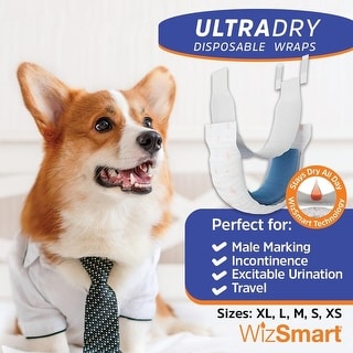 WizSmart UltraDry Male Wraps - Bed Bath & Beyond - 40761928