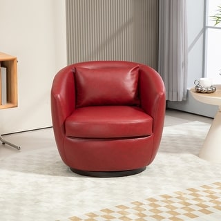 Sophisticated Design 360 Degrees Swivel Armchair,Upholstered Swivel ...