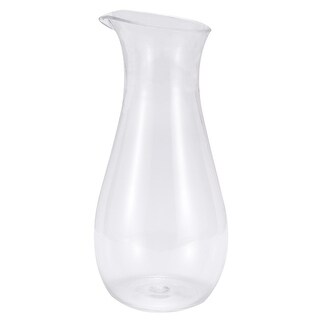 Glass Carafes with Lids, Beverage Bottles Wide Mouth Serving Dispenser ...