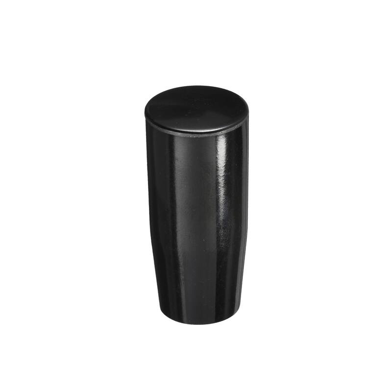 Female Threaded Hand Knobs Cylinder Brass Insert Handles - Black ...