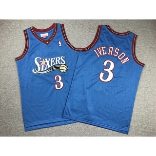Youth Philadelphia 76ers Allen Iverson Blue Jersey - Bed Bath & Beyond ...