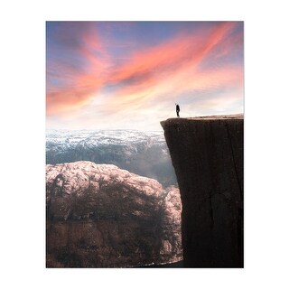 Pulpit Rock Rogaland Norway PREIKESTOLEN Photography Art Print/Poster ...