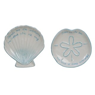 2/A Sand Dollar/Shell Dishes - Bed Bath & Beyond - 40392024