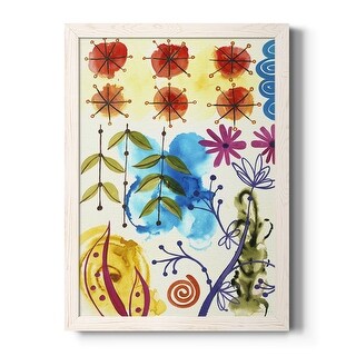 Flower Power II-Premium Framed Canvas - Ready to Hang - Bed Bath ...