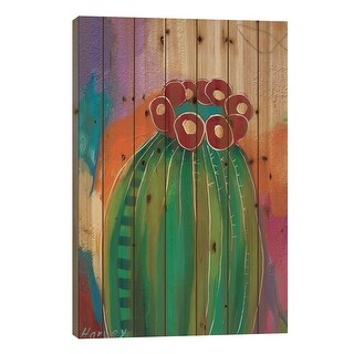 Barrel Print On Wood by Kristin Harvey - Multi-Color - Bed Bath ...