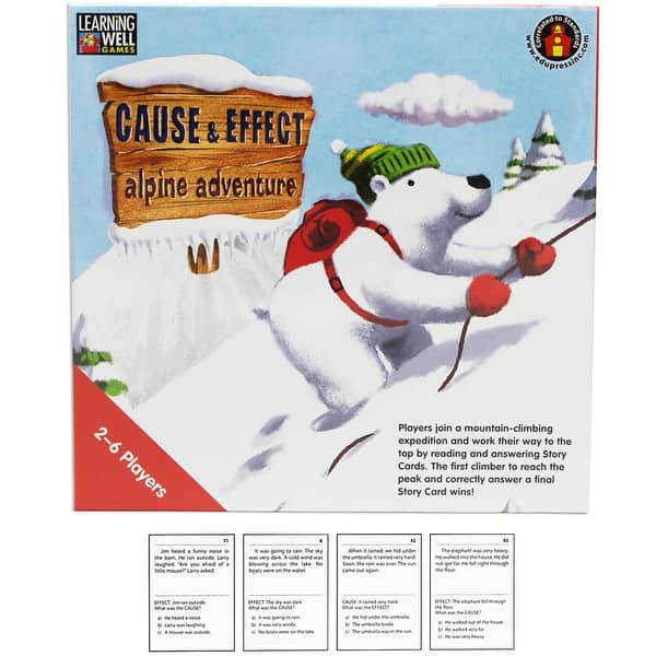 Learning well games cause & effect alpine adventr red 602 - Bed Bath ...