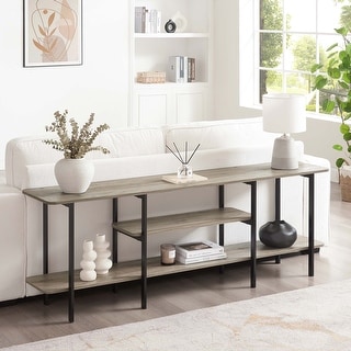 Manhattan Comfort Modern Celine 70.86 In Console Table - Bed Bath ...