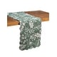 Everview Sage Botanical Quilted Table Runner 14" x 51" - Bed Bath ...