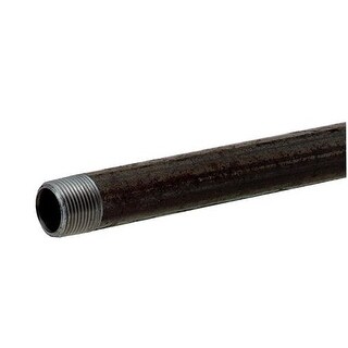 Southland Pipe Nipple 1/2X18 Blk Rdi-Ct Pipe 583-180DB Unit: EACH - Bed ...