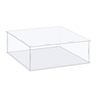 Display Case Box Acrylic Box Transparent Showcase 26x26x11cm for ...