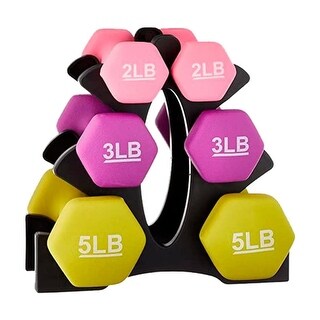 Basic Neoprene Dumbbell Handheld Weight Set - Bed Bath & Beyond - 43278657