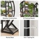 70" Tall Half-Moon-Shaped Indoor Plant Stand - Bed Bath & Beyond - 36742084
