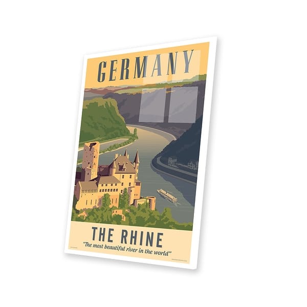 Germany Travel Poster Print On Acrylic Glass by Jim Zahniser - Bed Bath ...