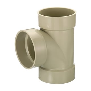 3 Way Duct Splitter T Shape Duct Connector 3 Way Hose Adapter Beige ...