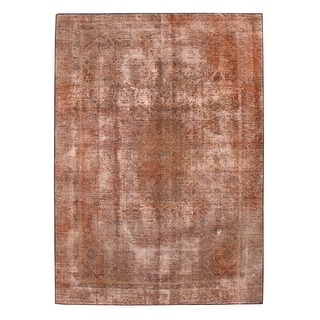 ECARPETGALLERY Hand-knotted Color Transition Light Brown Wool Rug - 7'2 ...