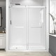 Frameless Glass Shower Door Tempered Glass Double Sliding Design by ...