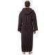 Men's Long Turkish Cotton Hooded Bathrobe - Bed Bath & Beyond - 35592527