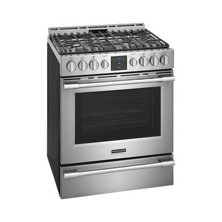 Frigidaire PROFESSIONAL 30IN FRONT CONTROL GAS RANGE WITH AIR FRY ...