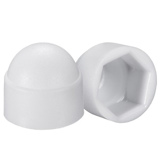 Plastic Dome Bolt Nut Protection Cap Cover M8 / 13mm Hex Screw Cover ...