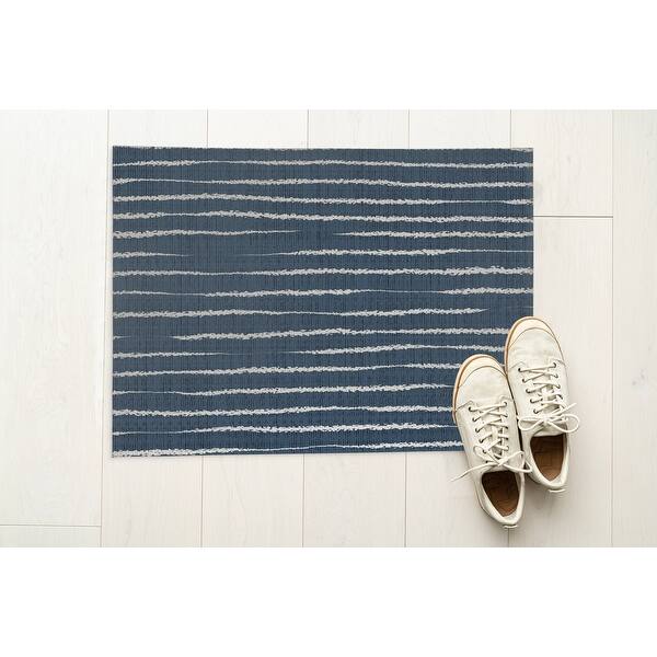 REVEAL BLUE Outdoor Mat By Kavka Designs - Bed Bath & Beyond - 34350381
