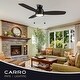 Reed 52-inch Indoor Ceiling Fan with Pull Chain,Dimmable LED Light Kit ...