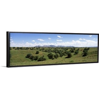 "San Rafael Valley Southern Arizona" Black Float Frame Canvas Art - Bed ...