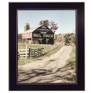 Mail Pouch Barn 2 Black Framed Print Wall Art - Bed Bath & Beyond - 39736117