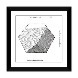 iCanvas "Hexaedron Abscisum Solidum" by Leonardo da Vinci - Bed Bath ...