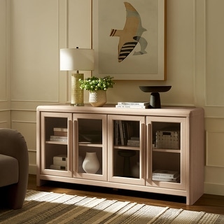 Evren 4-Door Sideboard Storage Display Cabinet by Modway - Bed Bath ...