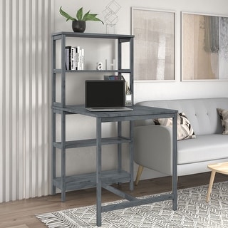 Shorewood Desk with Shelving Unit - Bed Bath & Beyond - 37184051