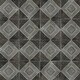 Merola Tile Kings Rombos Night 17-5/8" x 17-5/8" Ceramic Floor and Wall ...